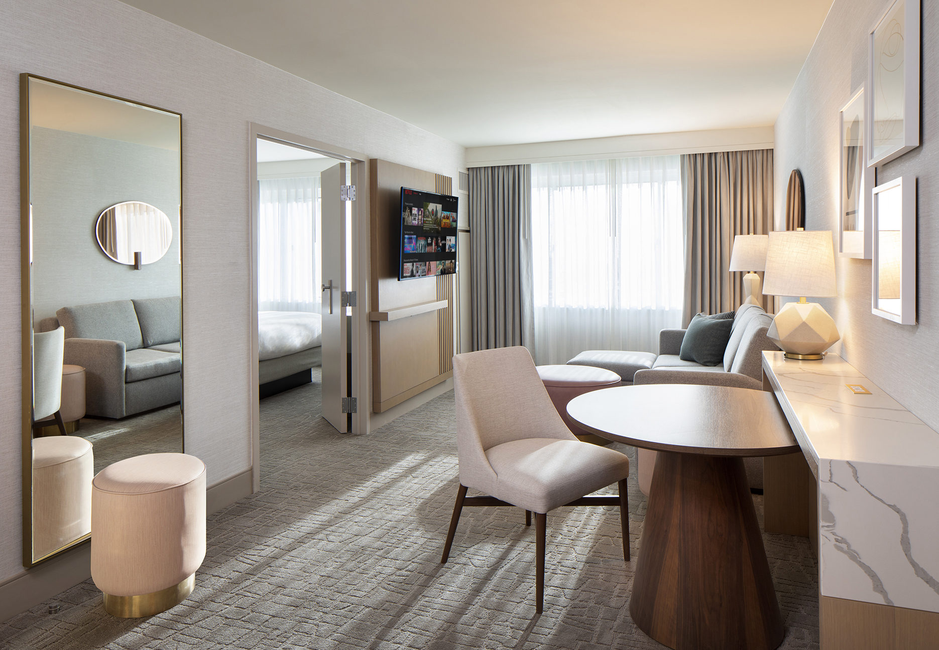 design et al Hilton Santa Monica by Avenue Interior Design - design et al